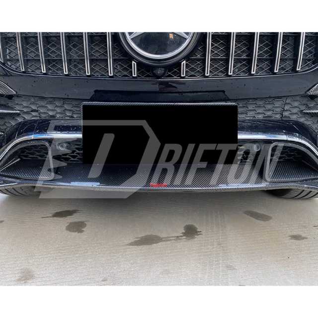 Dry Carbon Fiber Front Bumper Vent Cover For Mercedes Benz W167 GLE 450 ...