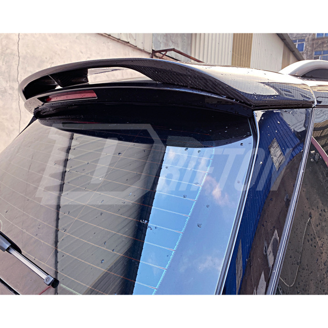 Dry Carbon Fiber Rear Roof Spoiler For Mercedes Benz W167 GLE 450 2020-2023