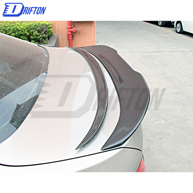 PSM Style Carbon Fiber Rear Spoiler Trunkg Wing For BMW 5 Series F10 ...