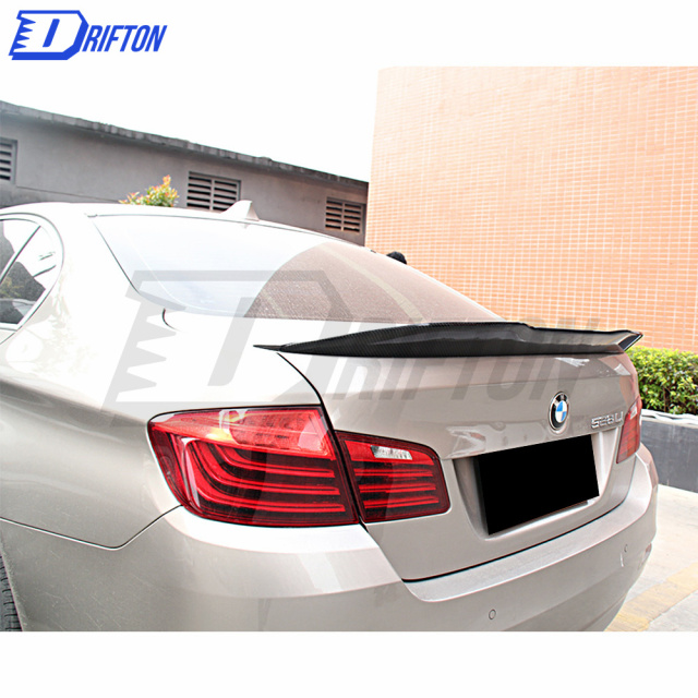 PSM Style Carbon Fiber Rear Spoiler Trunkg Wing For BMW 5 Series F10 ...
