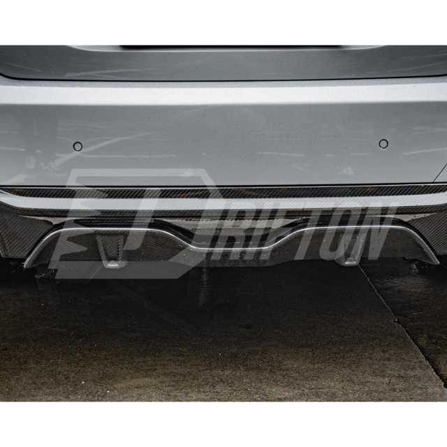 SQ Style Dry Carbon Fiber Rear Diffuser For BMW 4 Series G26 2021-2024