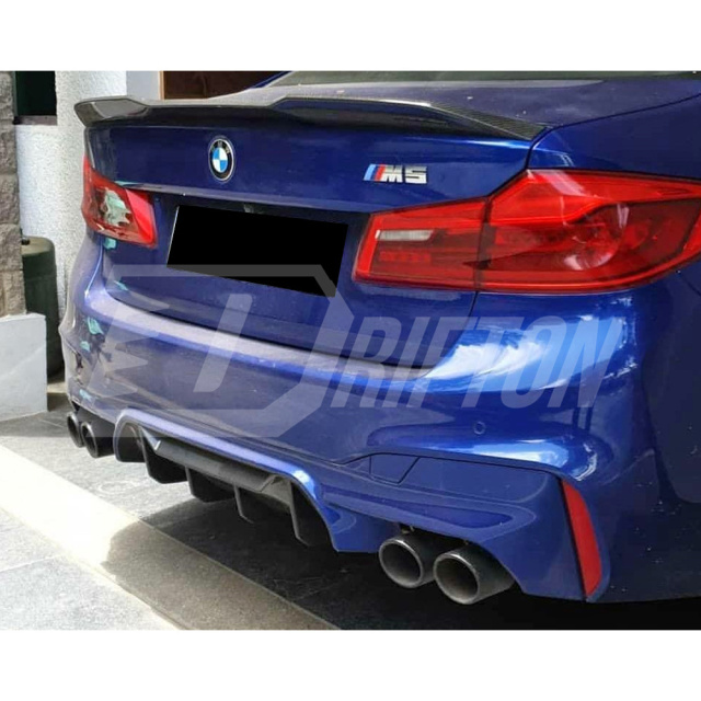 Carbon Fiber Rear Diffuser For BMW 5 Series G30 G38 2017-2023