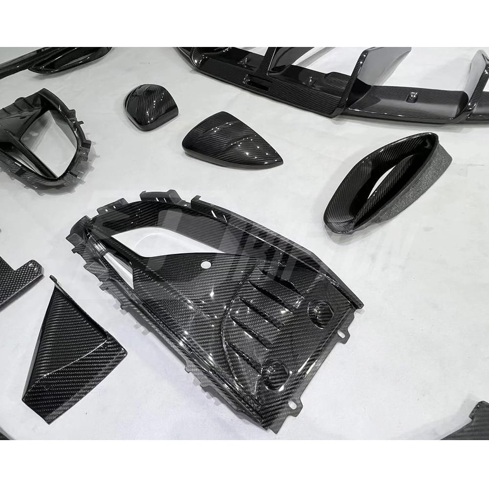Dry Carbon Fiber Front Bumper Air Intake Vent For Lotus Emira