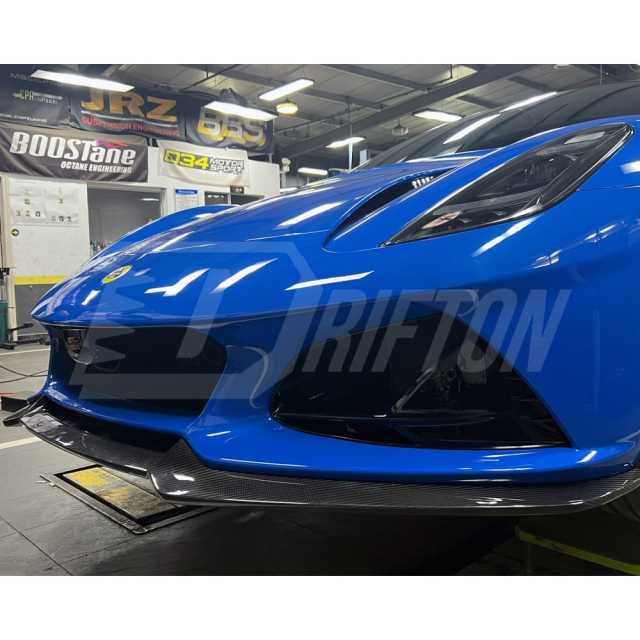 OD Style Dry Carbon Fiber Front Lip For Lotus Emira