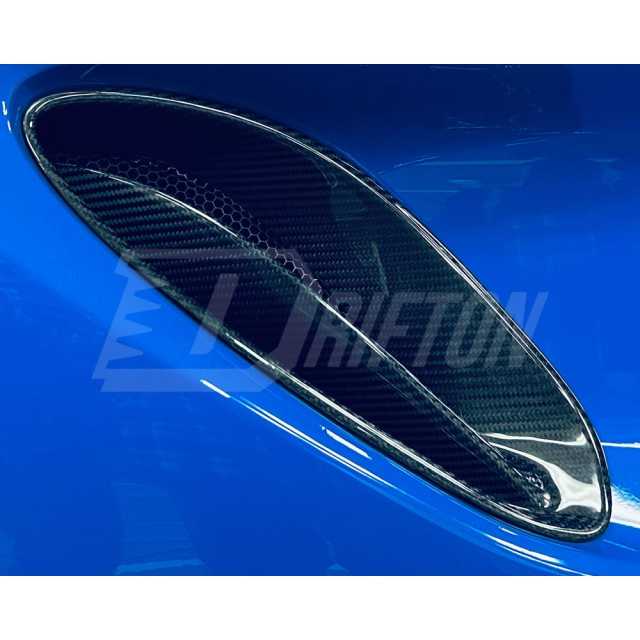 Dry Carbon Fiber Side Air Intake Vents For Lotus Emira