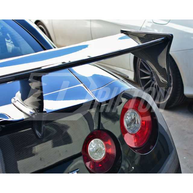 Top Secret Style Carbon Fiebr Rear Spoiler For NISSAN R35 GTR 2008-2019