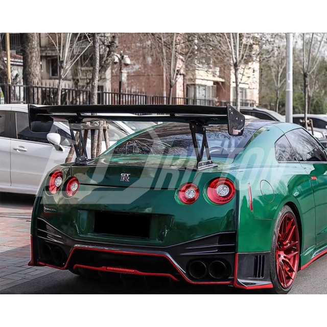 Voltex Style Carbon Fiber Rear Spoiler For Nissan R35 GTR 2008-2019