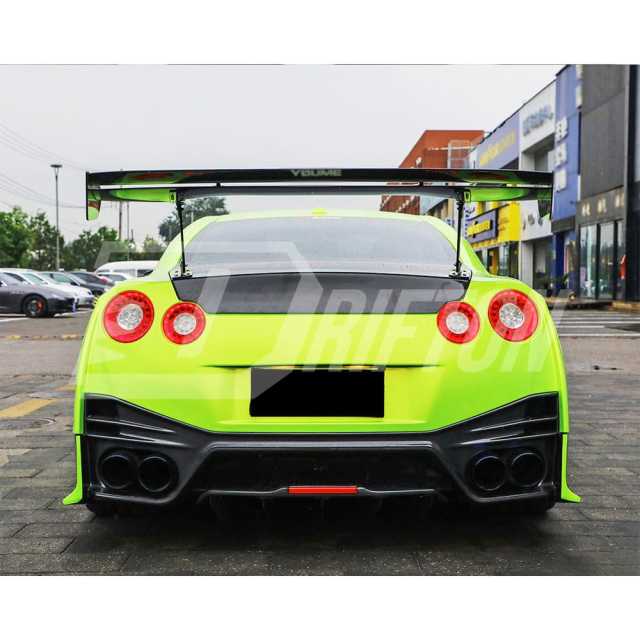 Voltex Style Carbon Fiber Rear Spoiler For Nissan R35 GTR 2008-2019