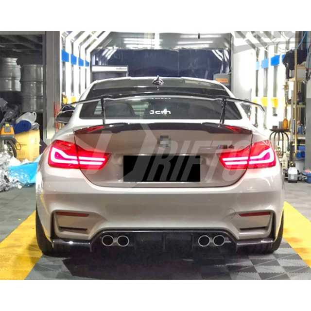 Vorsteiner Style Carbon Fiber Rear Diffuser For BMW M3 M4 F80 F82 F83 ...