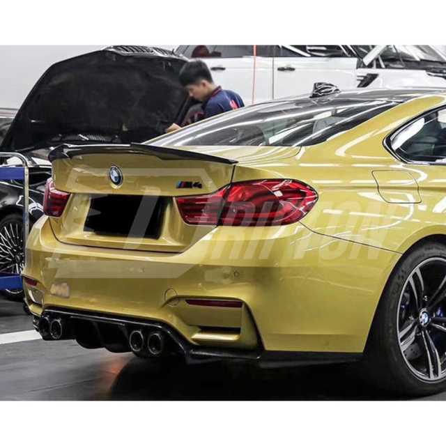 Vorsteiner Style Carbon Fiber Rear Diffuser For BMW M3 M4 F80 F82 F83 ...