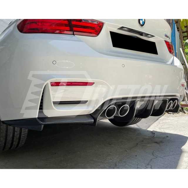 Vorsteiner Style Dry Carbon Fiber Rear Diffuser For BMW M3 M4 F80 F82 ...