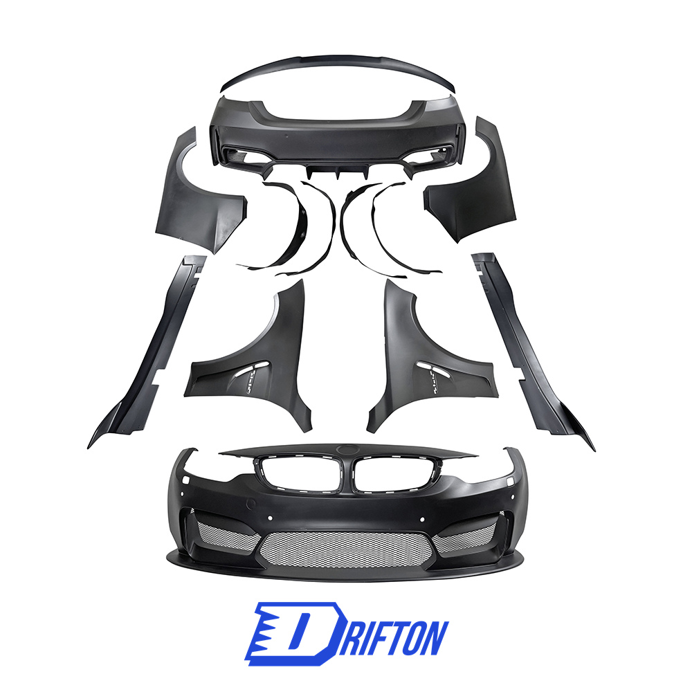 Vorsteiner GTRS4 Style Glass Fiber Fiber Wide Body Kit For BMW M4 F82 ...