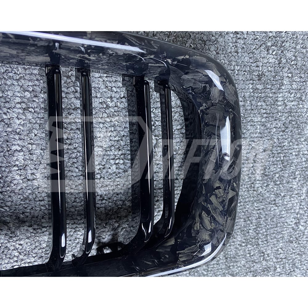 Forged Carbon Fiber Front Grille For BMW M3 M4 F80 F82 F83 2014-2020