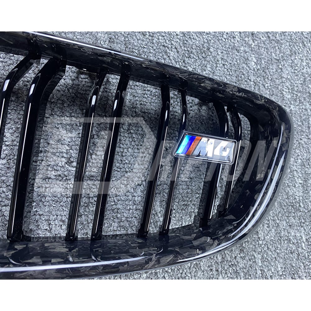 Forged Carbon Fiber Front Grille For BMW M3 M4 F80 F82 F83 2014-2020