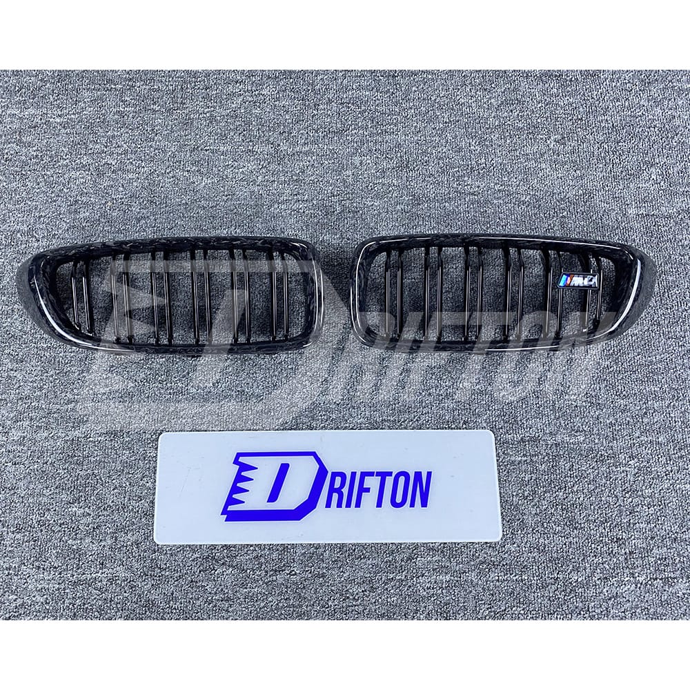 Forged Carbon Fiber Front Grille For BMW M3 M4 F80 F82 F83 2014-2020