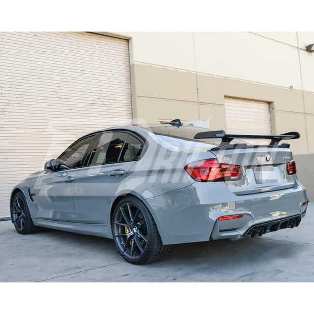 MP Style Dry Carbon Fiber Rear Spoiler For BMW M3 M4 F80 F82 F83 2014-2020