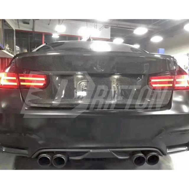 OEM Style Carbon Fiber Rear Trunk Boot Lid For BMW M4 F82 2014-2020