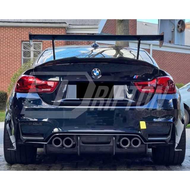 RKP Style Carbon Fiber Rear Spoiler GT Wing For BMW M3 M4 F80 F82 F83 ...