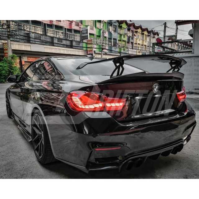 Vorsteiner Style Dry Carbon Fiber Rear Spoiler GT Wing For BMW M3 M4 ...
