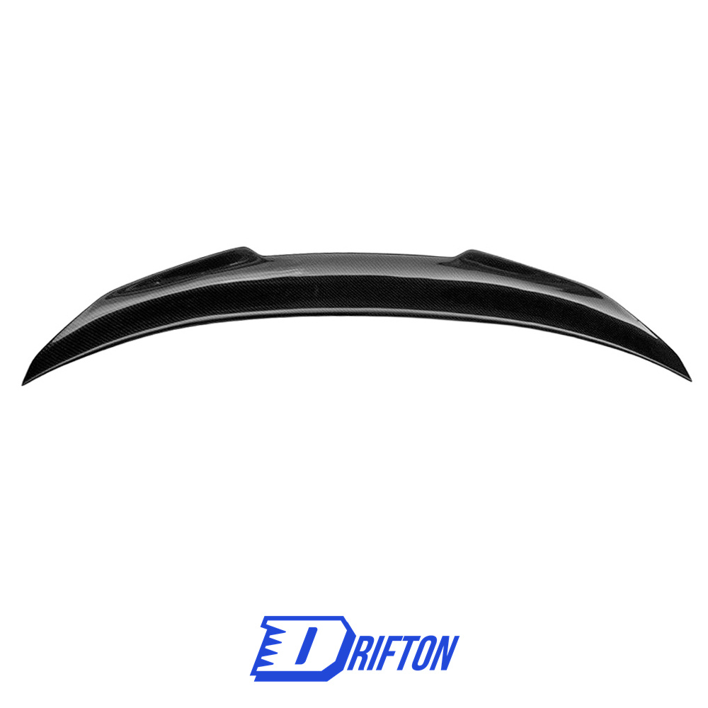 PSM Style Carbon Fiber Rear Spoiler Trunk Wing For BMW F87 M2C 2016-2019