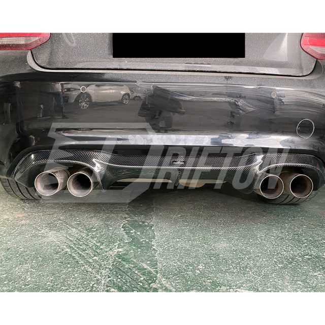 AC Style Dry Carbon Fiber Rear Diffuser For BMW F87 M2 M2C 2016-2019