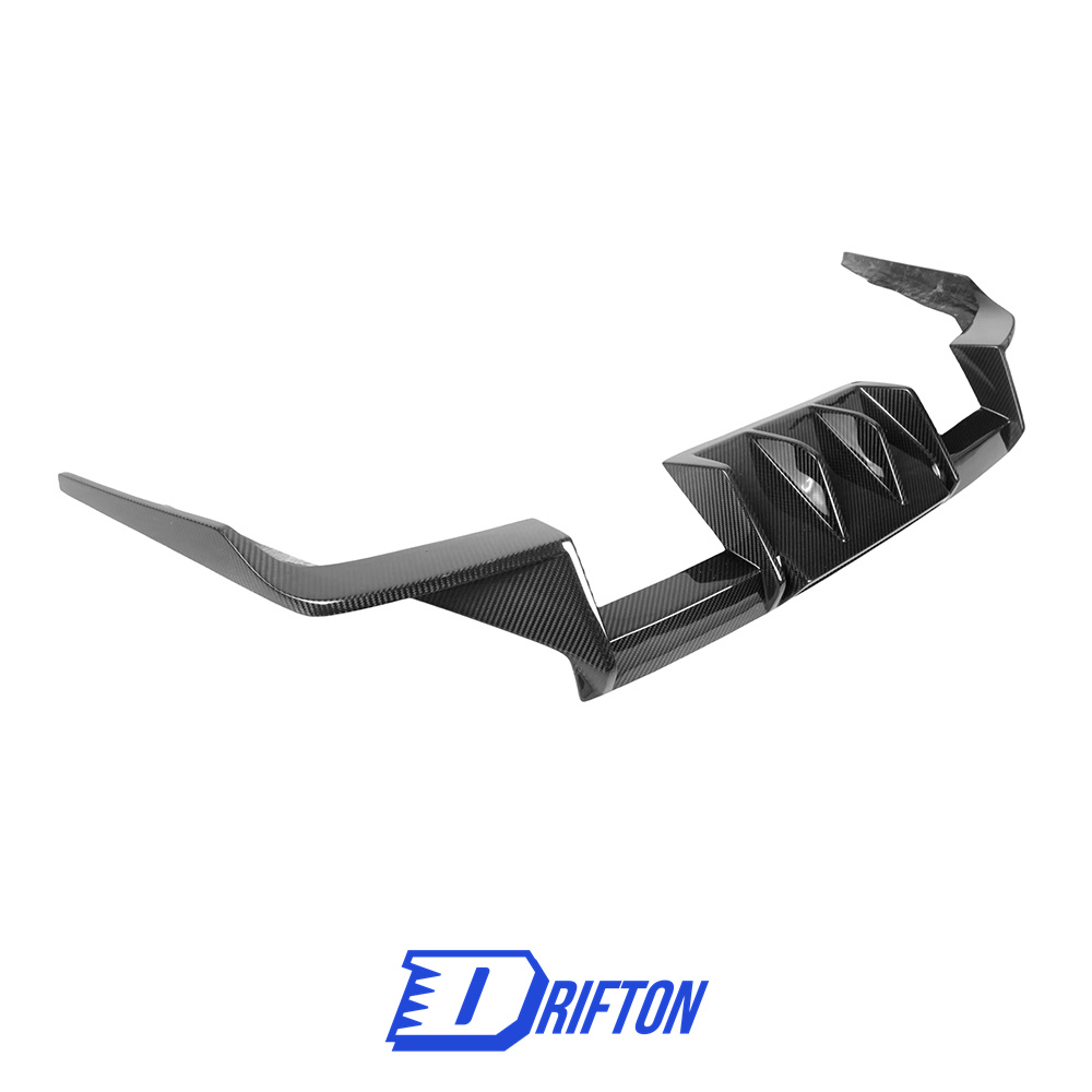 R44 Style Dry Carbon Fiber Rear Diffuser For BMW G87 M2 2023-Present