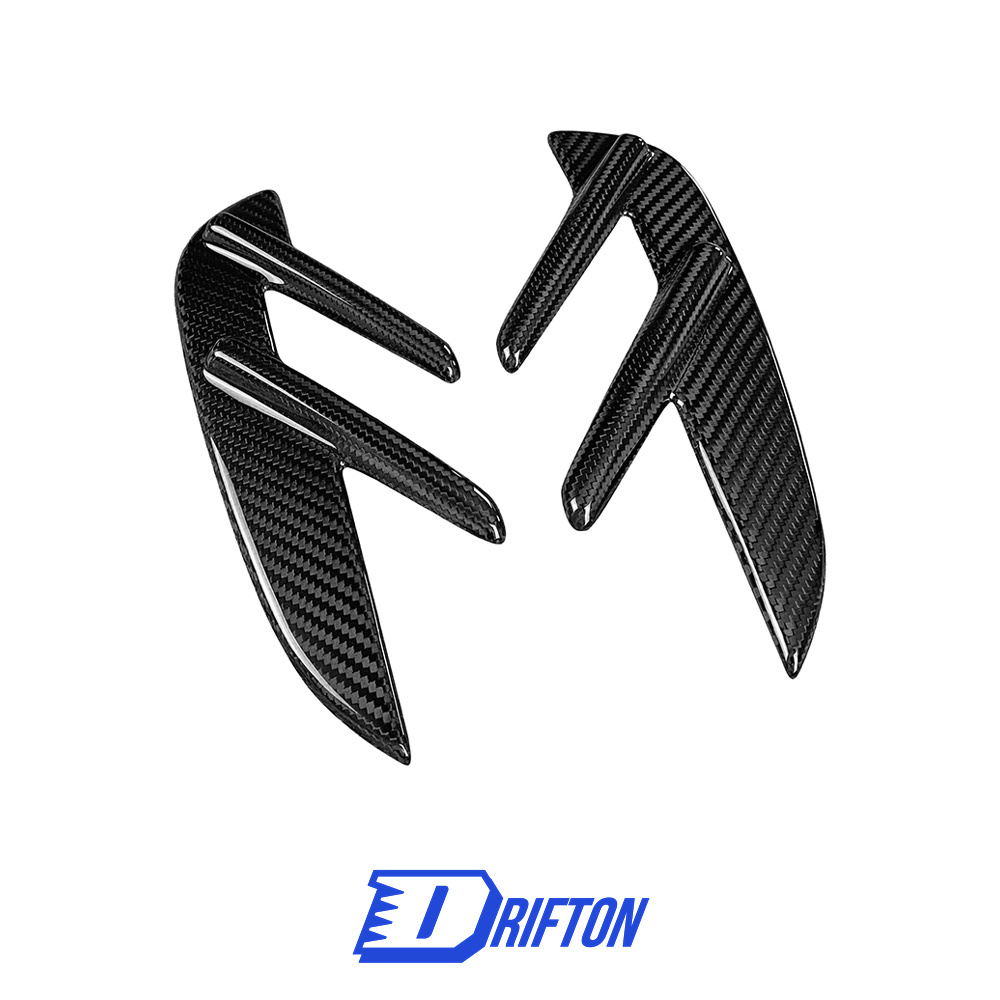 OEM Style Dry Carbon Fiber Fender Vent Trim For BMW G82 M4 G83 2020-2024