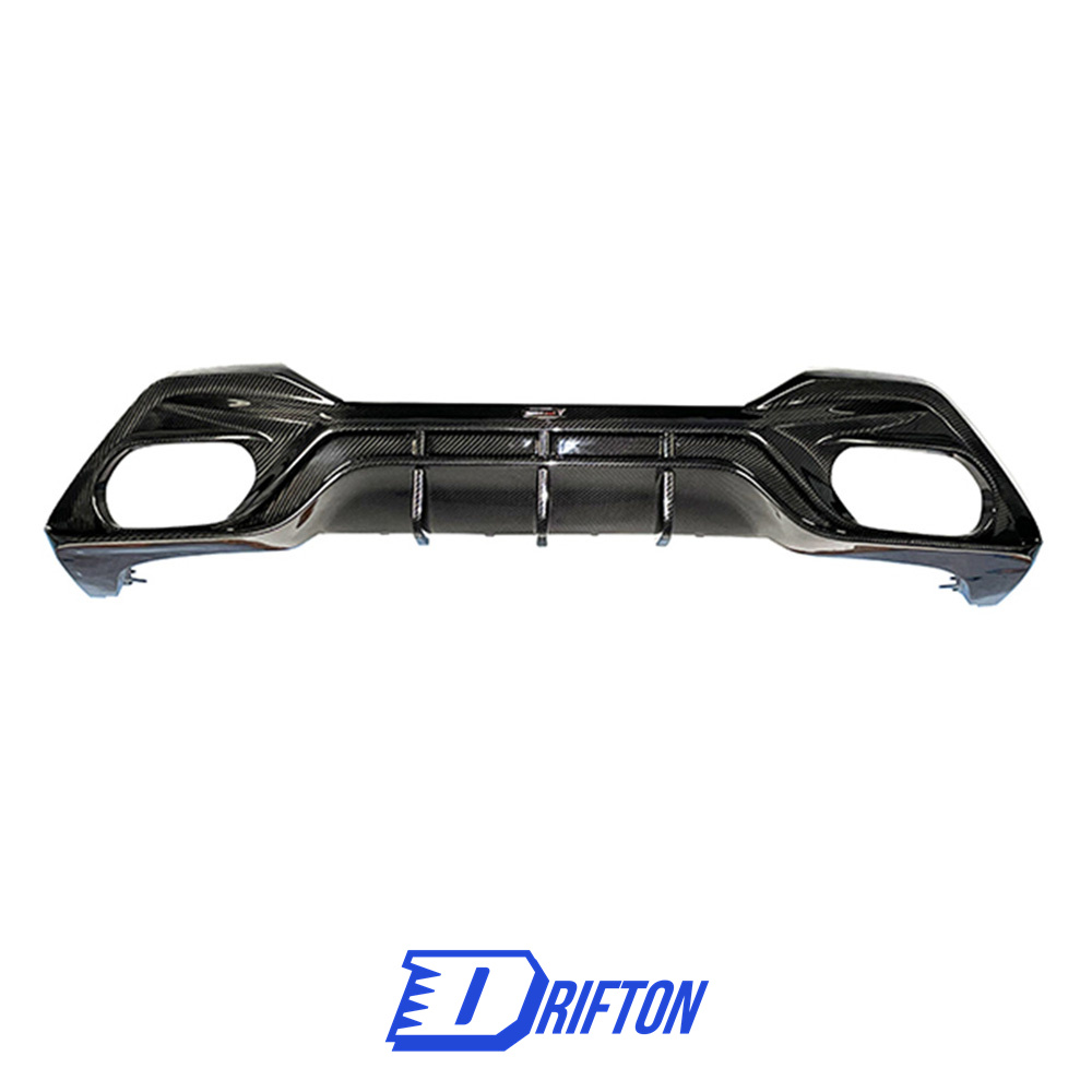 TAKD V2 Style Dry Carbon Fiber Rear Diffuser For BMW 8 Series G16 2018-2022
