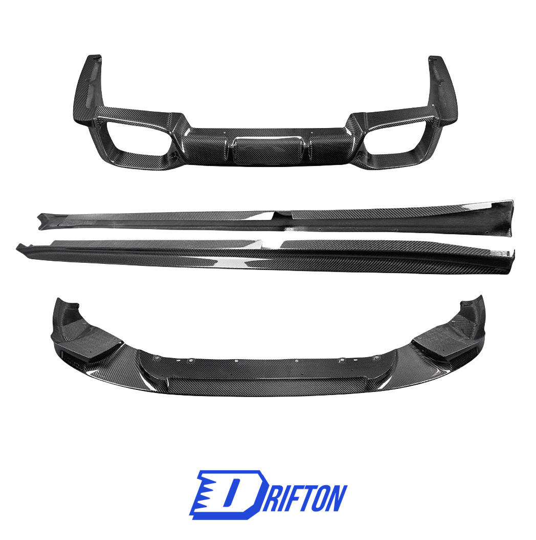 3D Style Carbon Fiber Aero Body Kit For BMW F98 X4M 2019-2021