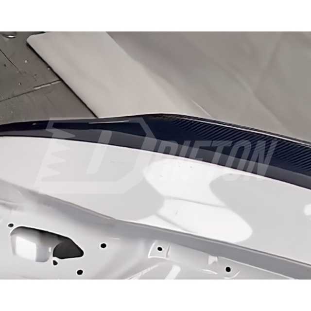 Ducktail Style Carbon Fiber Trunk Spoiler Rear Wing For Infiniti Q50 ...