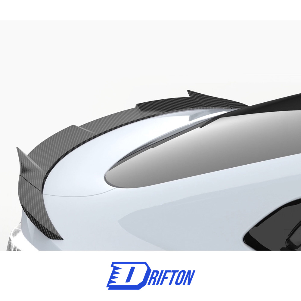 M Style Dry Carbon Fiber Trunk Spoiler For BMW i4 2021-2024