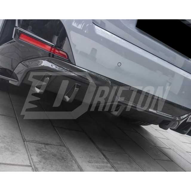 SQ Style Dry Carbon Fiber Rear Diffuser For BMW i4 2021-2024