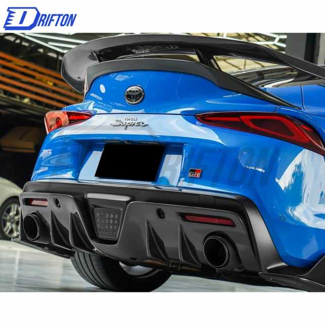 Aimgain Style Carbon Fiber Rear Diffuser For Toyota Supra MK5 A90 A91 ...