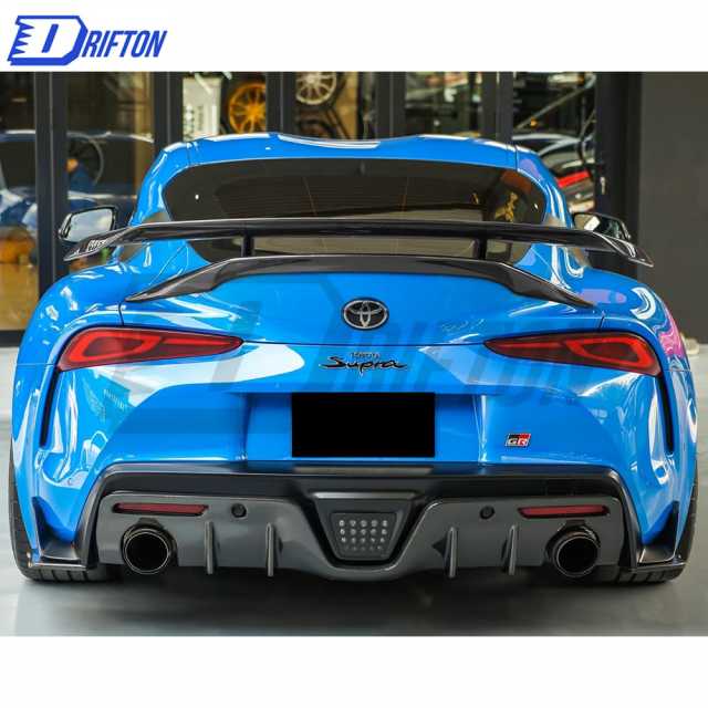 Aimgain Style Carbon Fiber Rear Diffuser For Toyota Supra MK5 A90 A91 ...