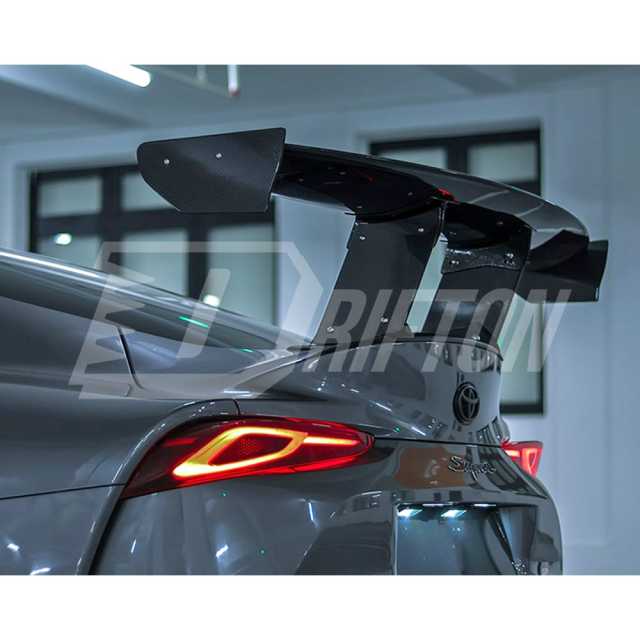 Varis Style Carbon Fiber Rear Spoiler GT Wing For Toyota Supra MK5 A90 ...