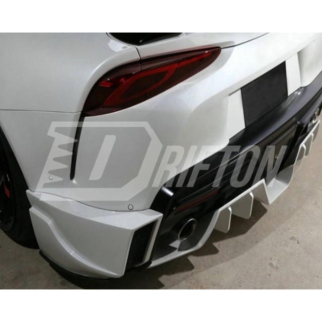 RJ Style Carbon Fiber Rear Diffuser For Toyota Supra MK5 A90 A91 GR ...