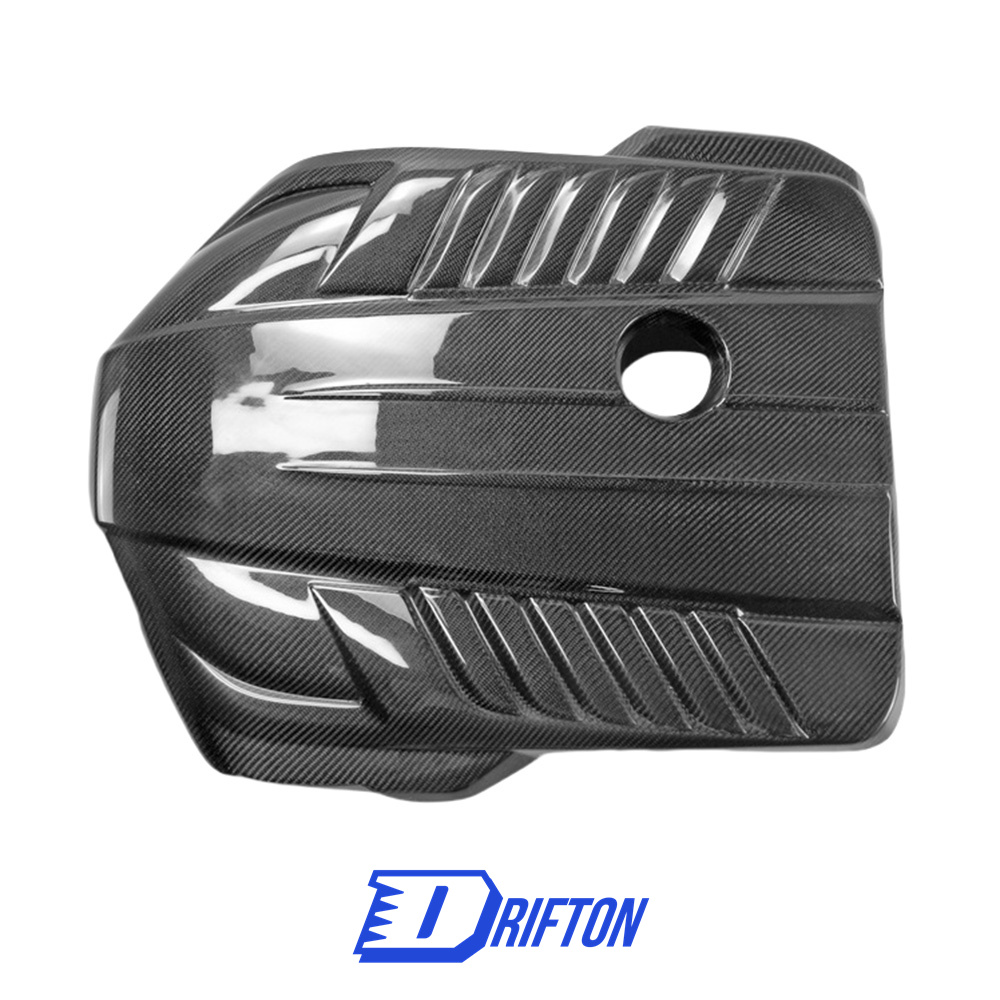 V2 Dry Carbon Fiber Engine Bay Cover For Toyota Supra MK5 A90 A91 GR ...