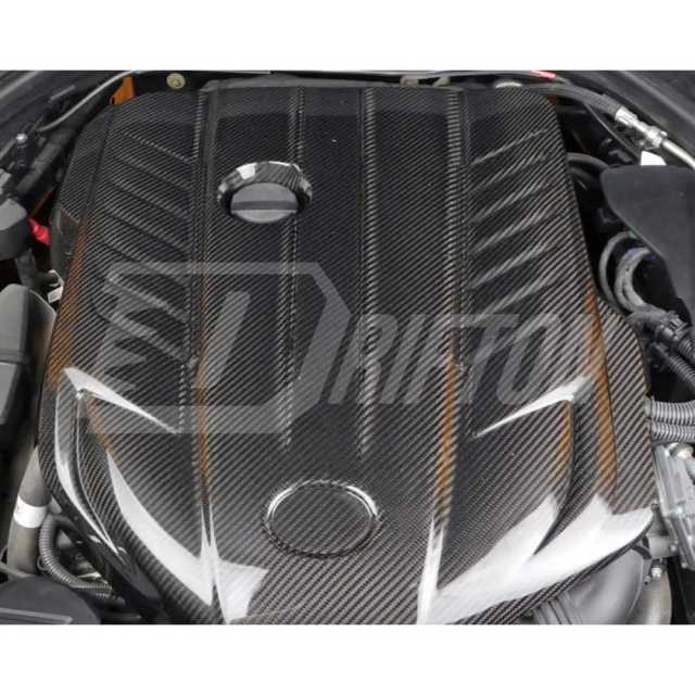 V2 Dry Carbon Fiber Engine Bay Cover For Toyota Supra MK5 A90 A91 GR ...