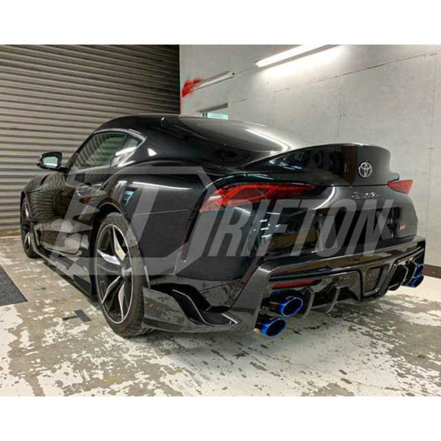 Toms Style Carbon Fiber Rear Diffuser For Toyota Supra MK5 A90 A91 GR ...