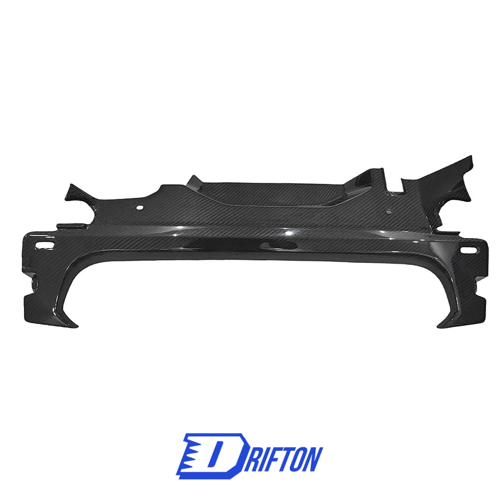 Dry Carbon Fiber Replacement Engine Bay Firewall Panel Cover For Audi ...