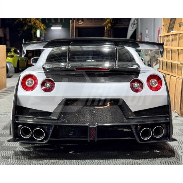 MY24 Nismo Style Carbon Fiber Rear Spoiler For Nissan R35 GTR 2008-2024