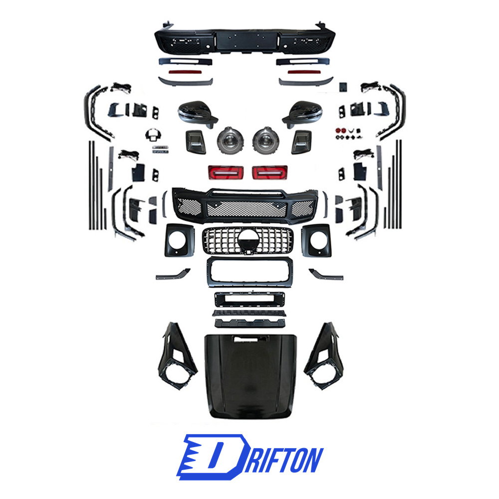 Upgrade W464 Brab Style PP Body Kit For Mercedes Benz G Class W463 2005 ...