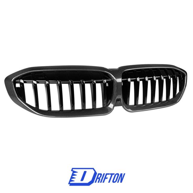 Dry Carbon Fiber Front Grille For BMW 3 Series G20 2019-2022