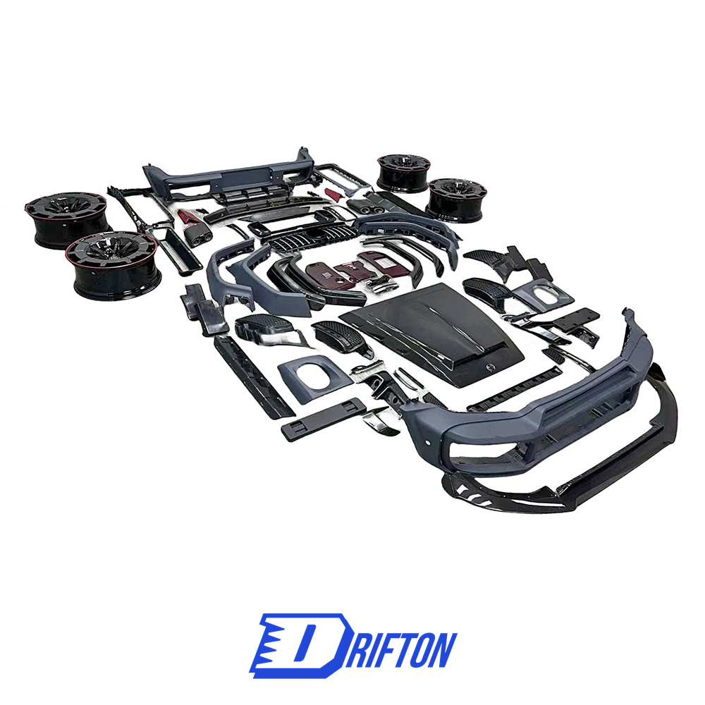 Convert Rocket G900 Style PP Body Kit With Dry Carbon Fiber Aero Kit With 24inch Wheel Rims For ...
