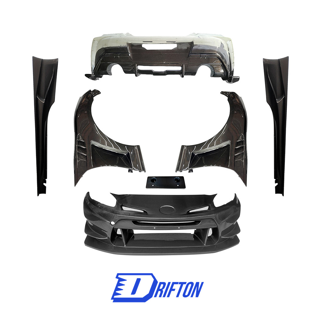 INGS N-SPEC R Style Partial Carbon Fiber Body Kit For Subaru BRZ ZD8 ...