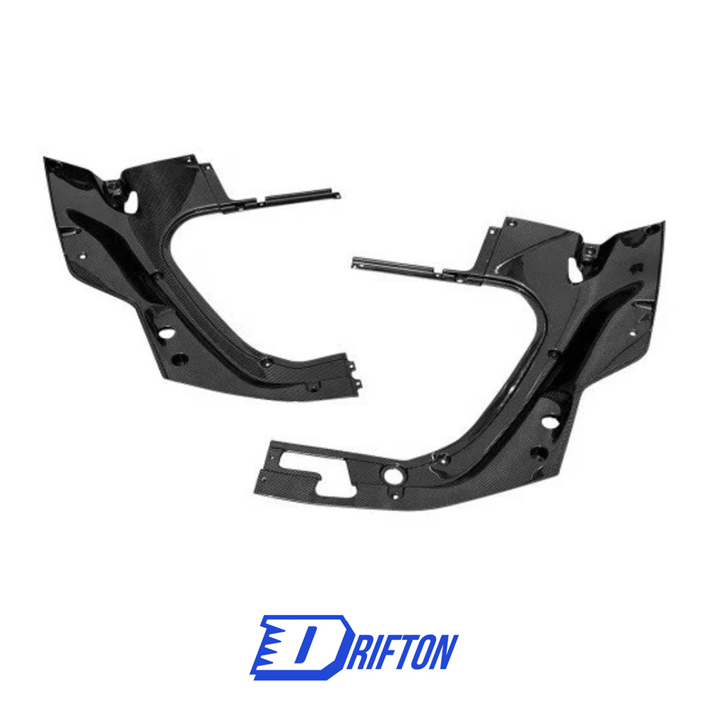 Dry Carbon Fiber Front Trunk Storage Box Cover For Ferrari SF90