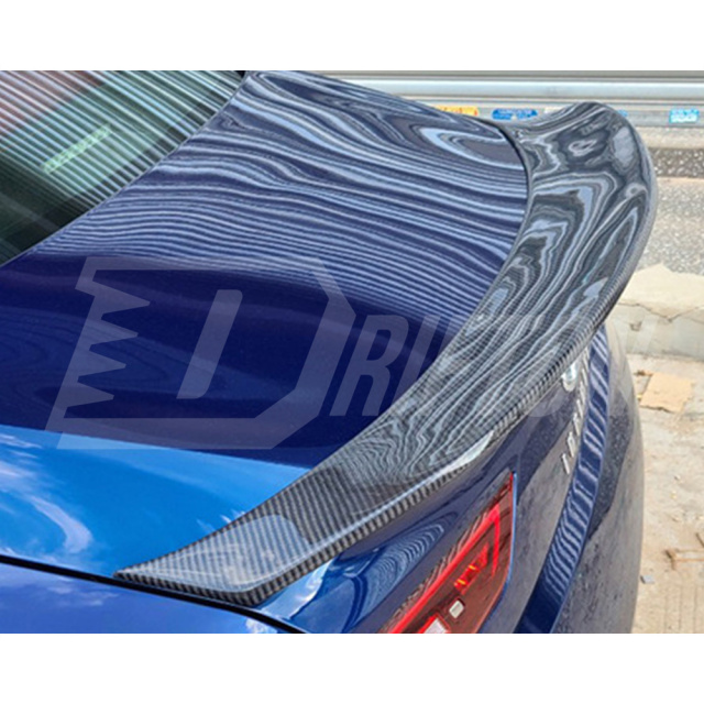 CT1 Style Carbon Fiber Trunk Spoiler Rear Wing For Infiniti Q60 2016-2022