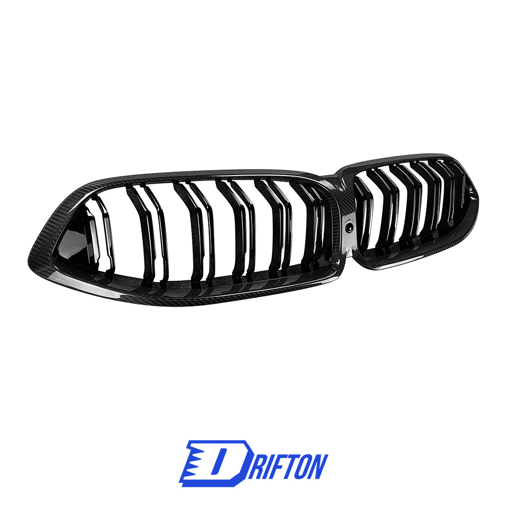 Dry Carbon Fiber Front Grille For BMW 8 Series G14 G15 G16 2018-2022