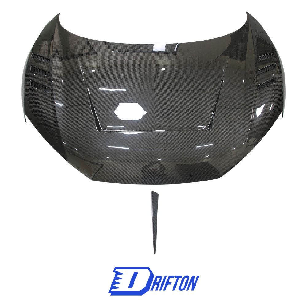 Drifton Style Dry Carbon Fiber Hood For Audi R8 2016-2024