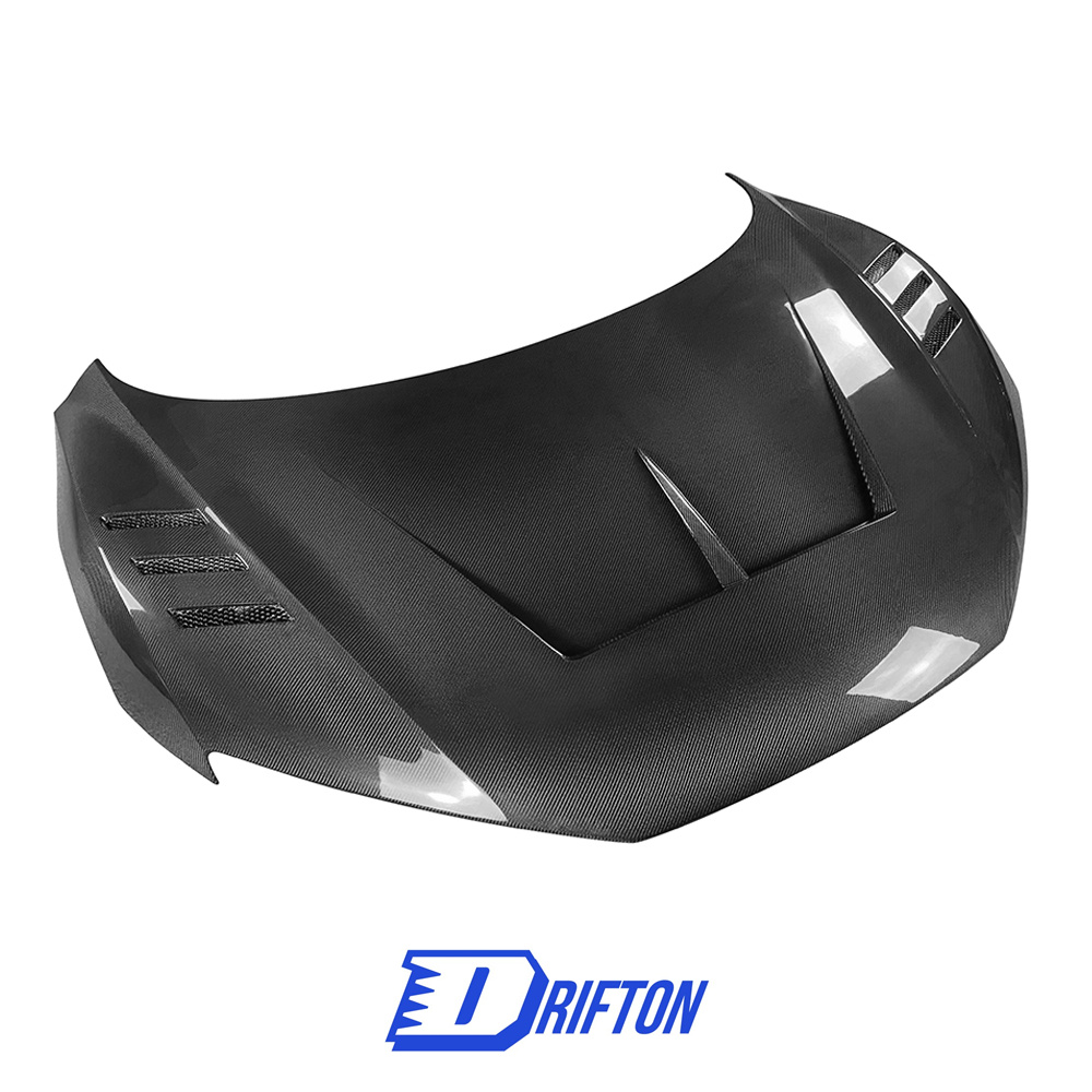 Drifton Style Carbon Fiber Hood For Audi R8 2016-2024